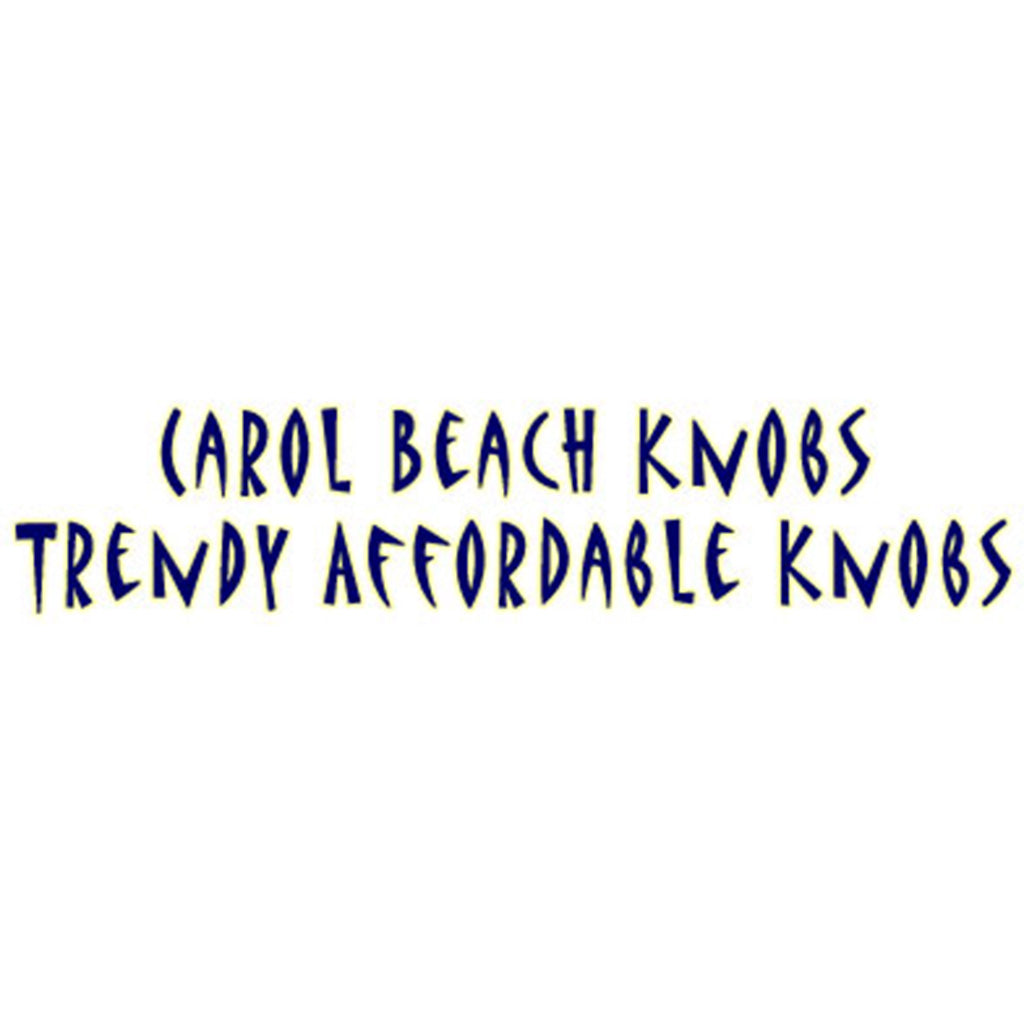 Carol Beach Knobs at The Knob Shop