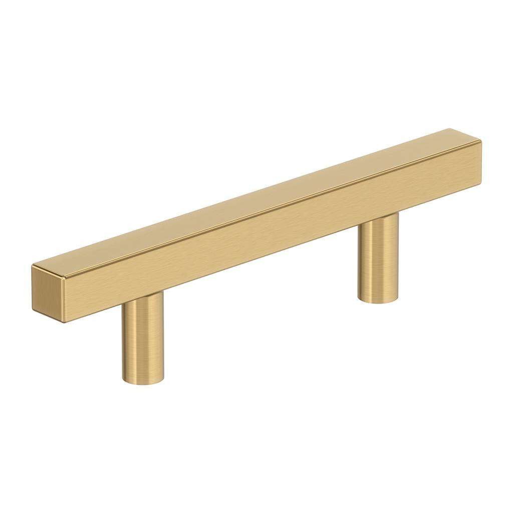 Amerock Square Bar Pulls in Champagne Bronze – The Knob Shop